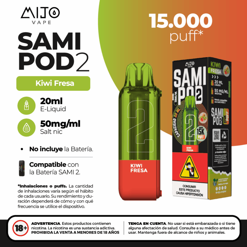 MIJO VAPE Sami Pod 2 (CAJA SURTIDA) - Import SkyDrive